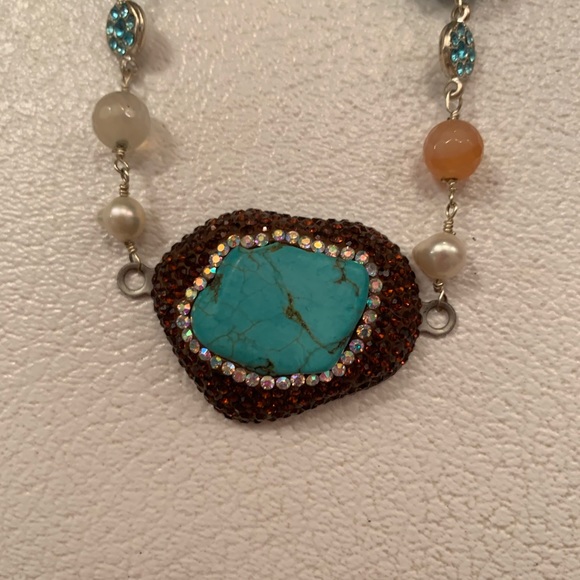 Jewelry | Handmade Beautiful Crystal Necklace | Poshmark